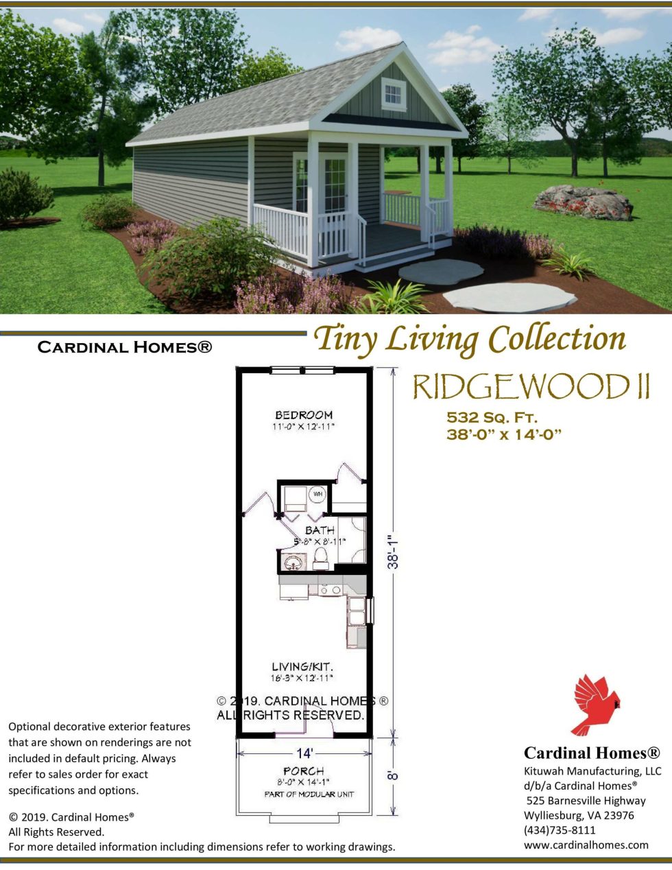 Ridgewood II - Cardinal Homes®