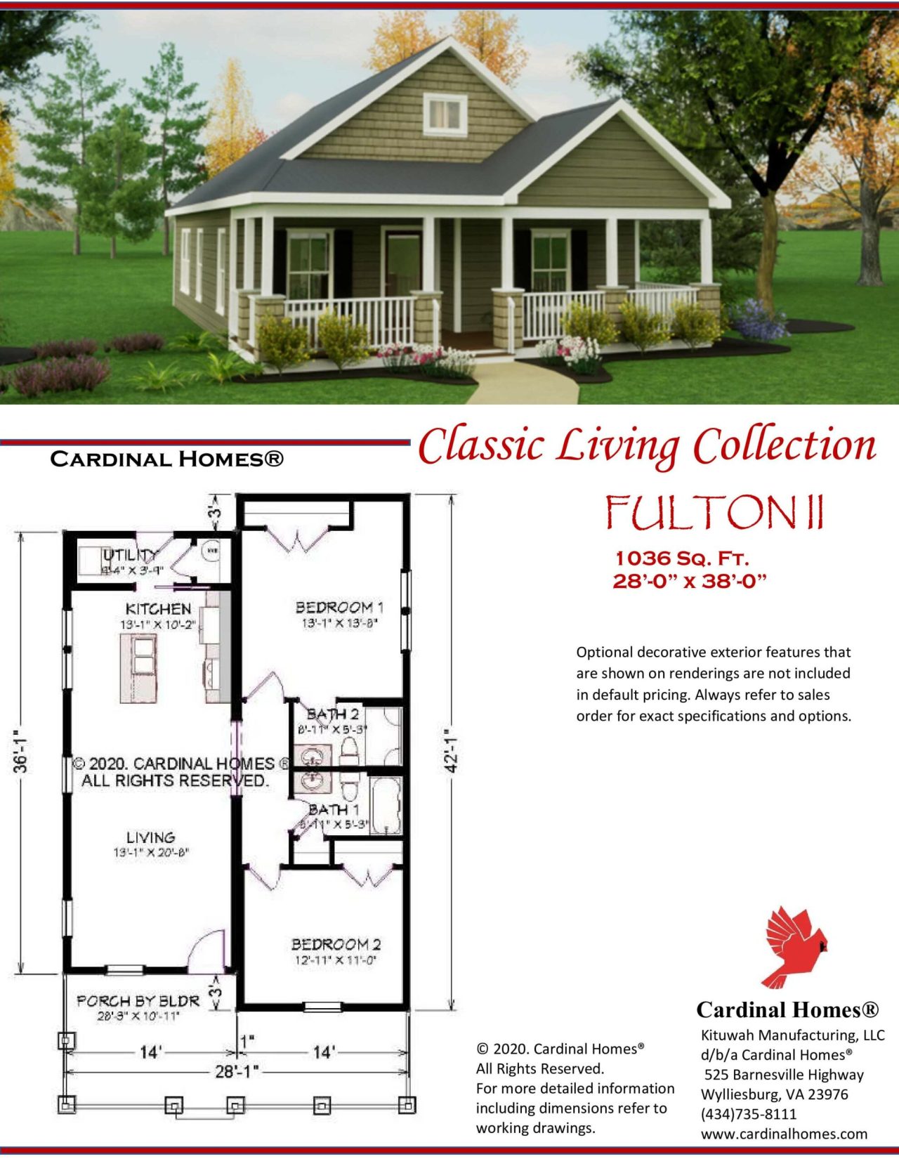 Fulton II | Cardinal Homes®
