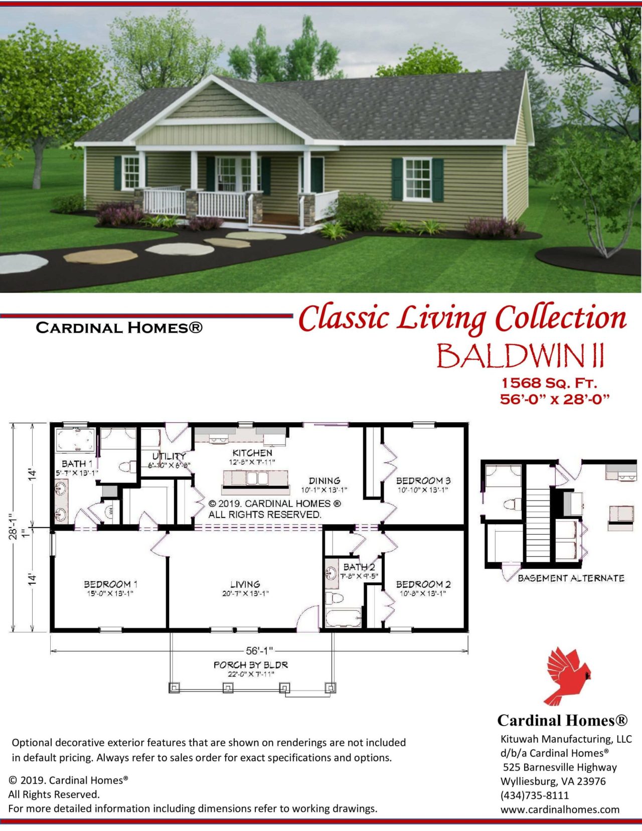 Baldwin II | Cardinal Homes®
