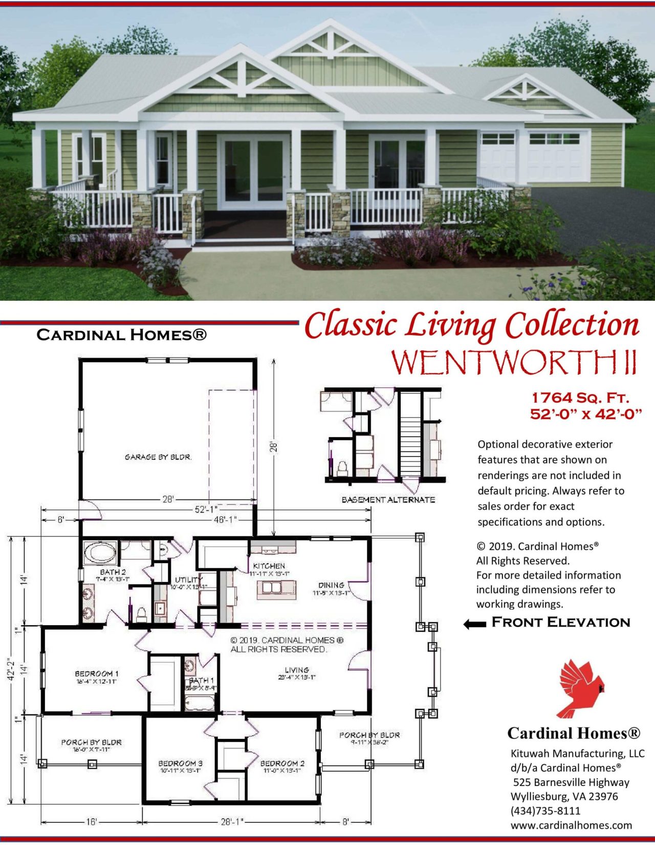 Wentworth II - Cardinal Homes®