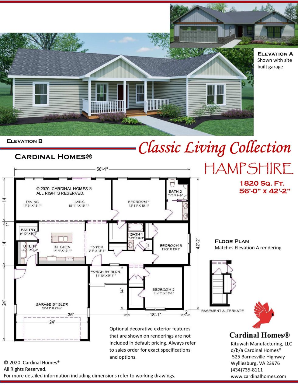 Hampshire - Cardinal Homes®