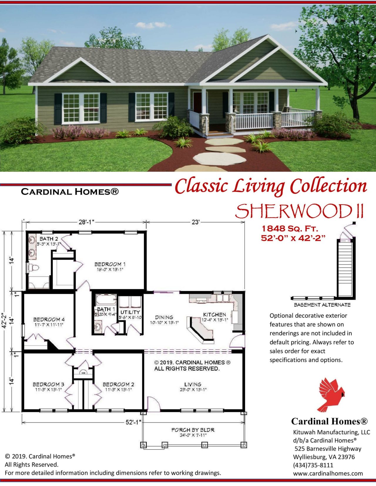 Sherwood II | Cardinal Homes®