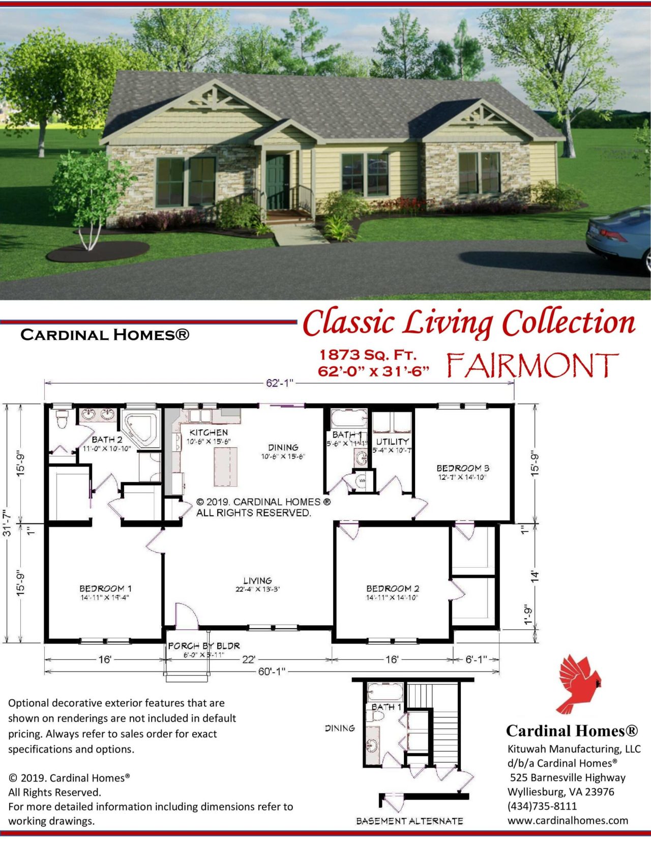 Fairmont - Cardinal Homes®