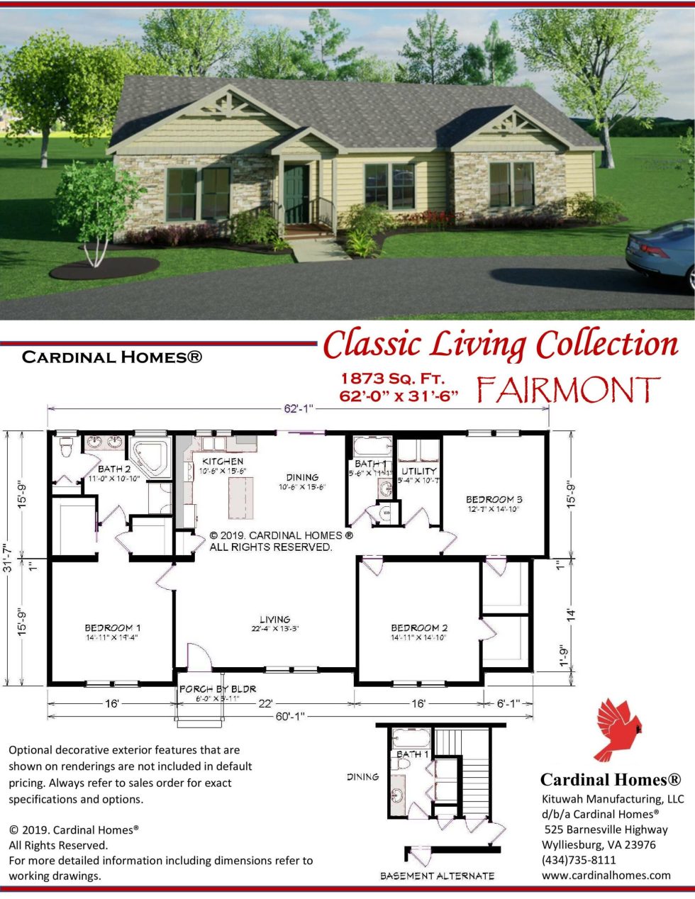 Fairmont | Cardinal Homes®