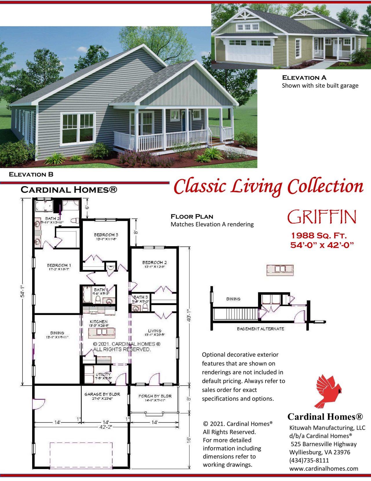 Griffin | Cardinal Homes®