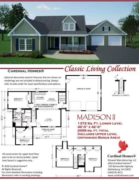 Madison II | Cardinal Homes®