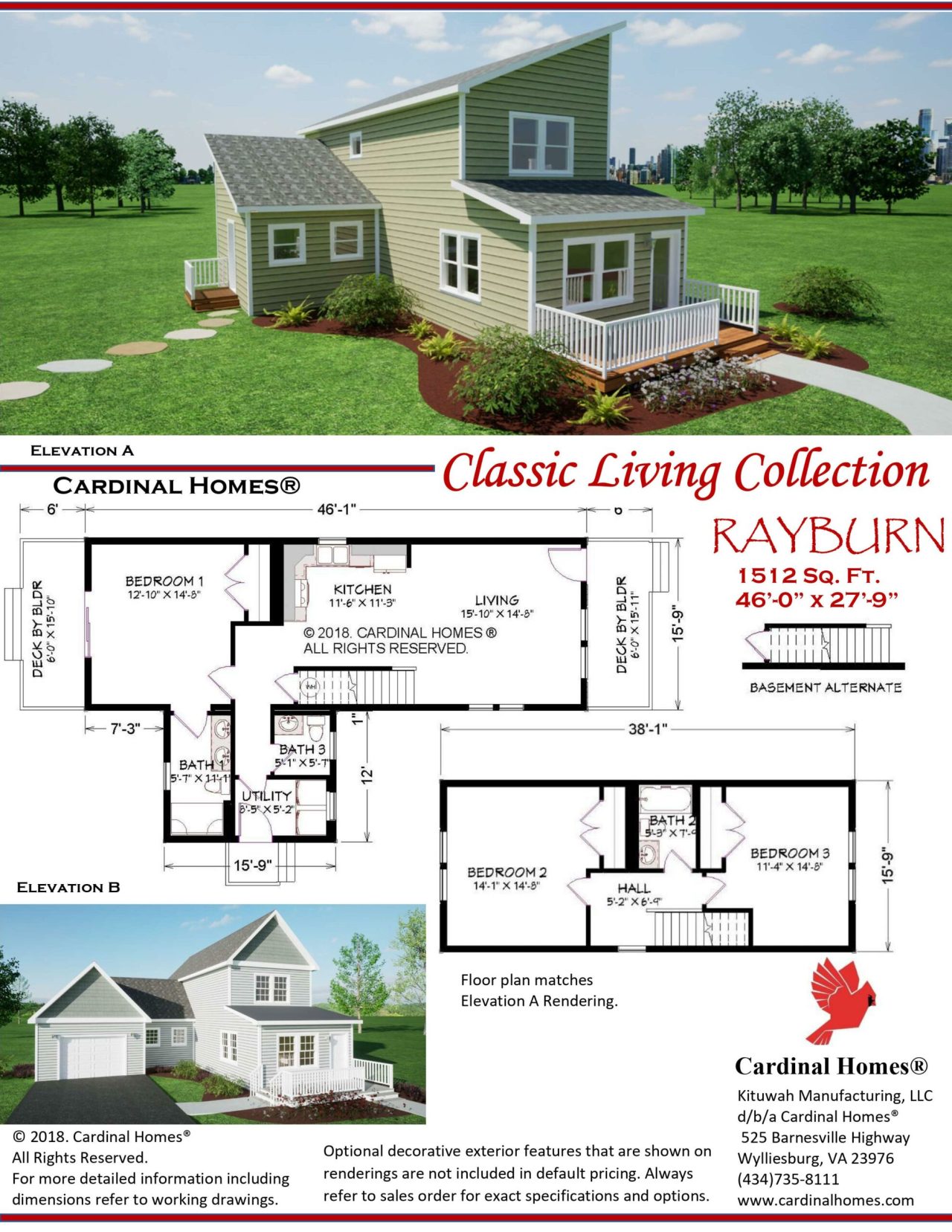 Rayburn | Cardinal Homes®