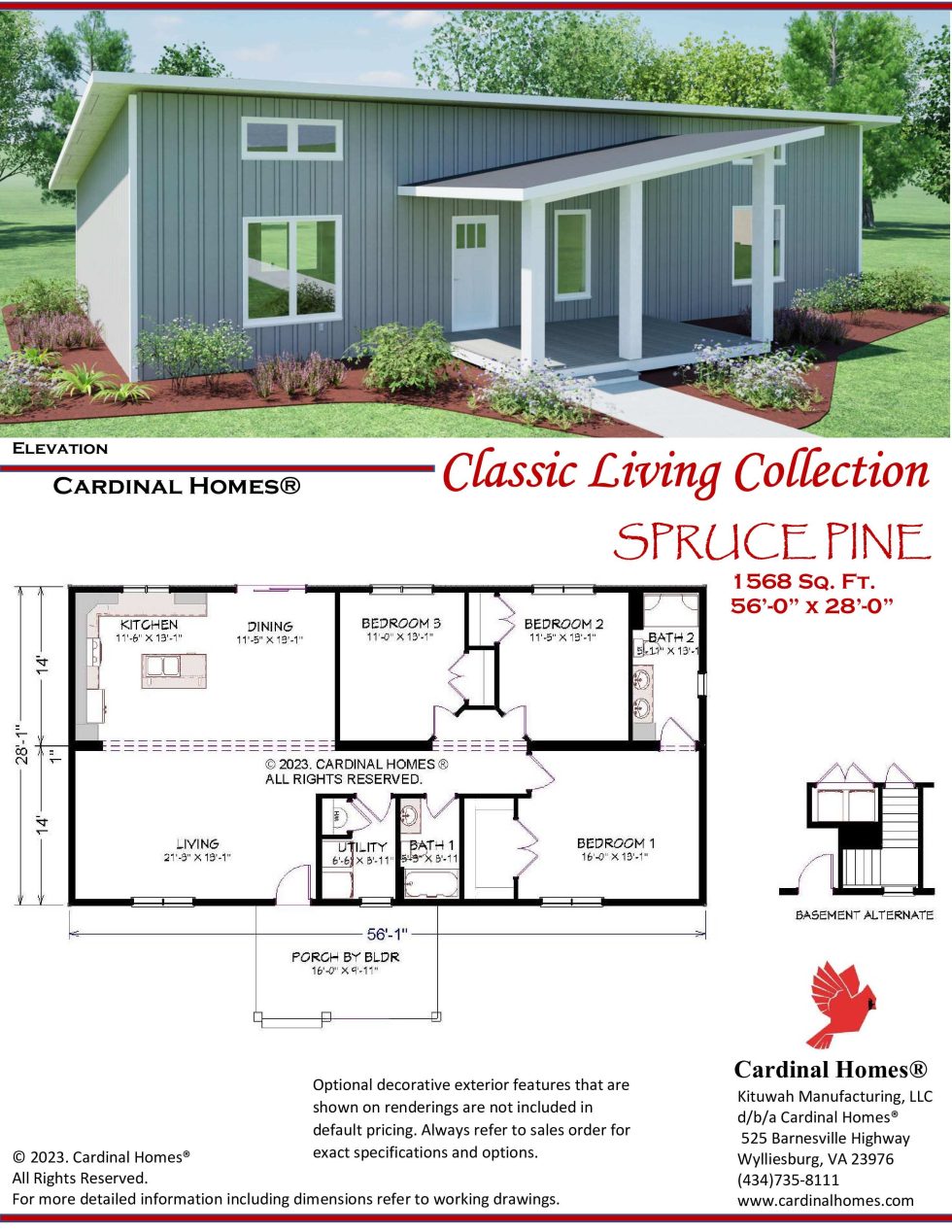 Spruce Pine | Cardinal Homes®