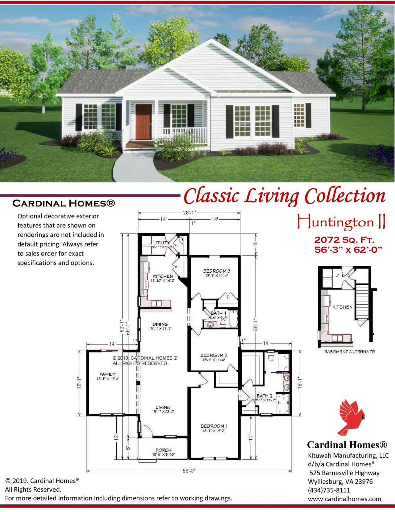 Huntington II | Cardinal Homes®