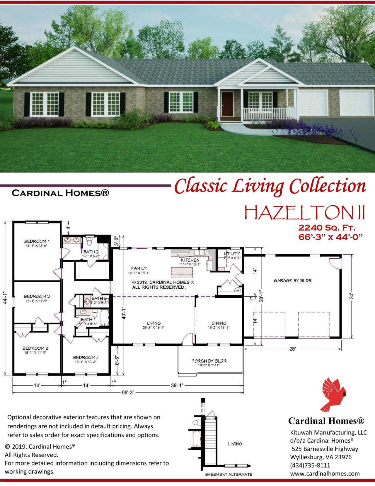 Hazelton II - Cardinal Homes®