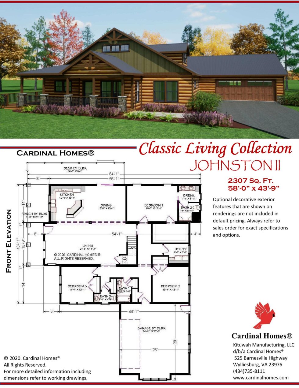 Johnston II | Cardinal Homes®