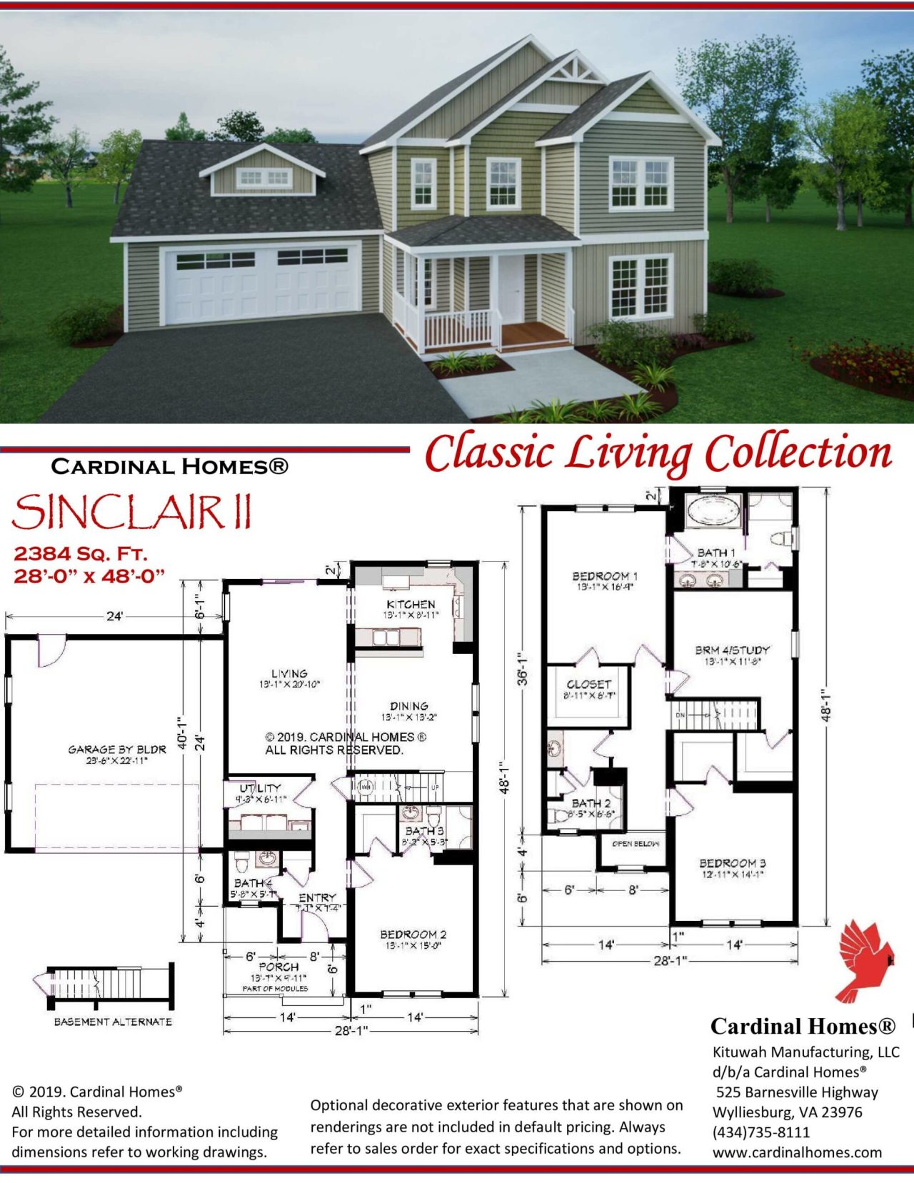 Sinclair II | Cardinal Homes®