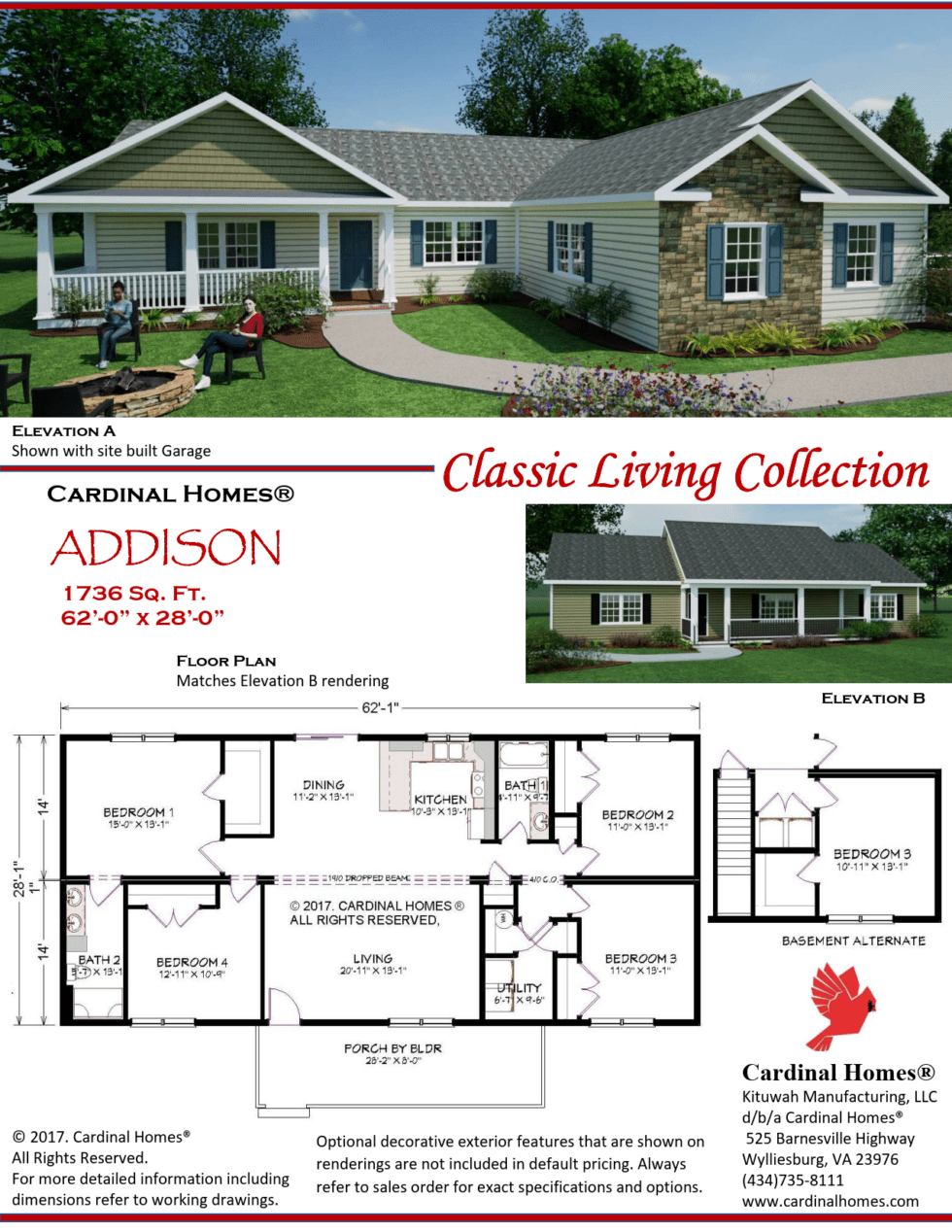Addison | Cardinal Homes®
